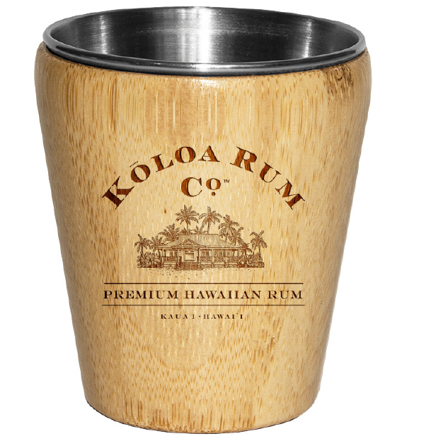 TB Bamboo Shot Glass – Koloa Rum Company